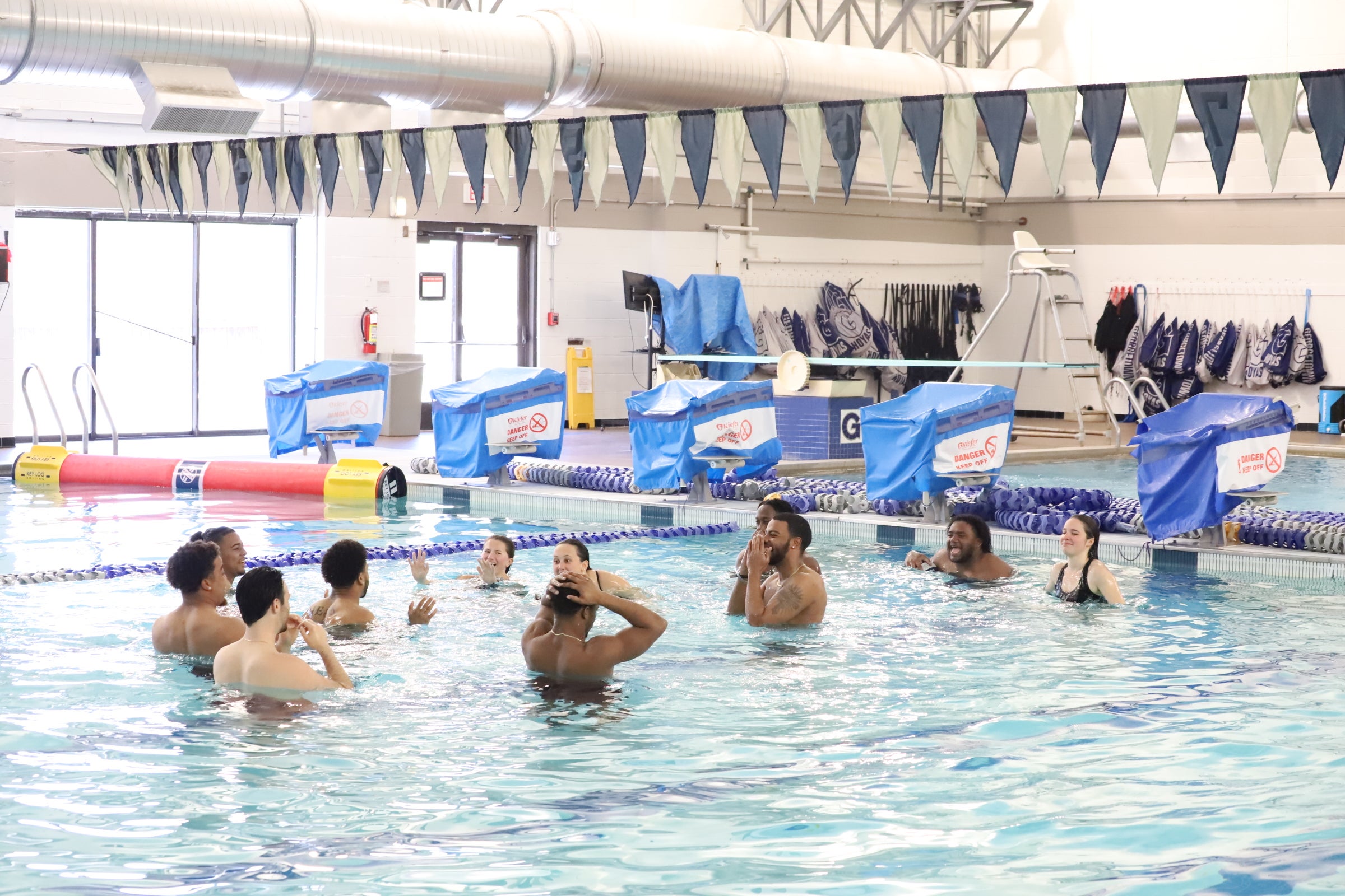 McCarthy Pool by the Numbers | Recreation | Georgetown University